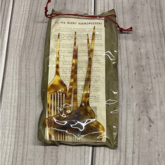 Antonio | Hair | Vintage Antonio Sculpture Tool Comb Set 5 Faux ...